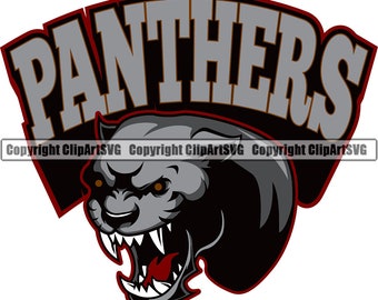 High School Panther Logo Svg - Etsy Israel