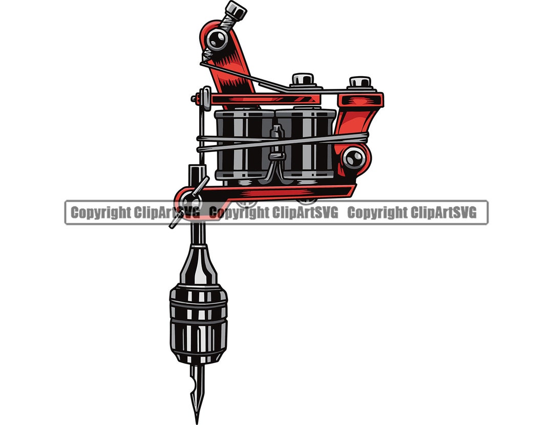 Tattoo Gun Rotary Machine Ink Tool Shop Studio Service Tatt Supply ...