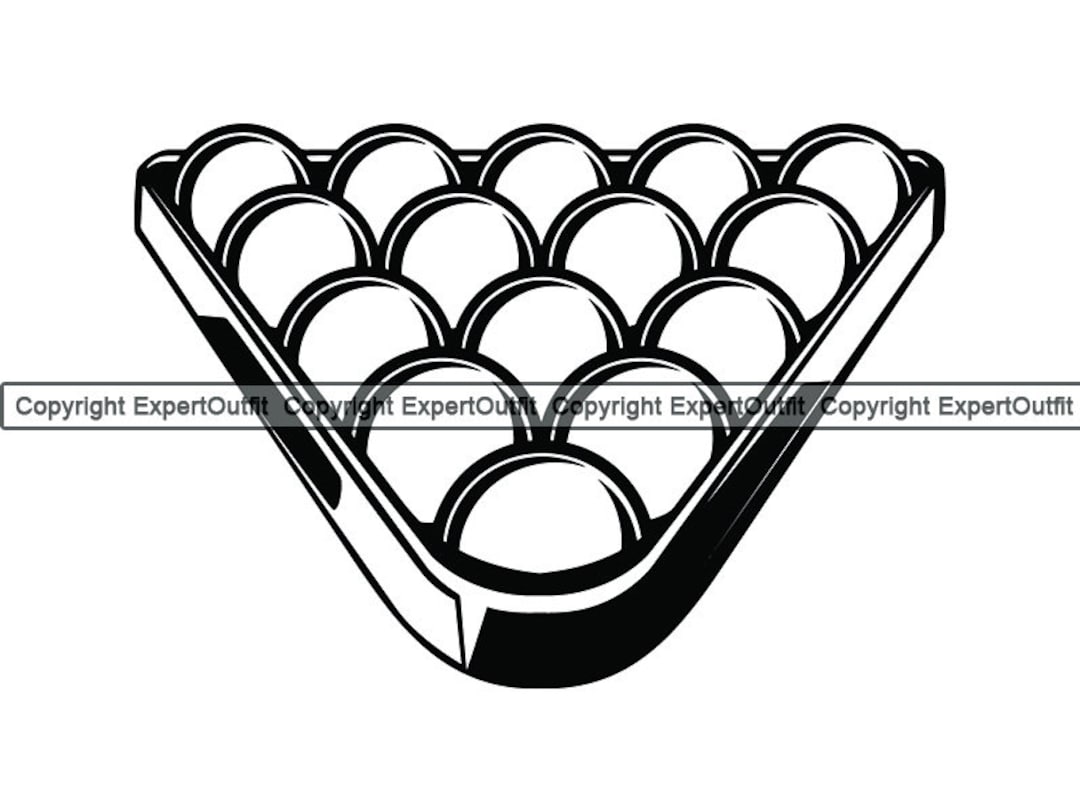 Billiards Rack Snooker Pool 9-ball Sports Cue Ball Set Setting Triangle ...