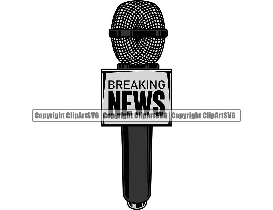 Microphone Breaking News Speak Talk Audio Sound Record Voice Mic Music ...