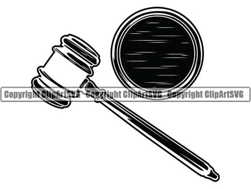 Law Svg Cut Files For Silhouette #3 Justice Svg Judge Svg Gavel Files ...