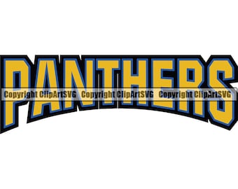 High School Panther Logo Svg - Etsy Israel