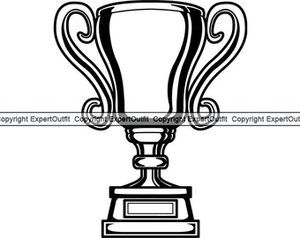 Winners Racing Trophy Svg - Etsy