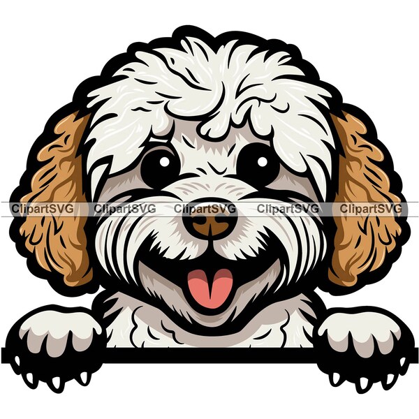 Bichon Frise Ear Outline - Etsy
