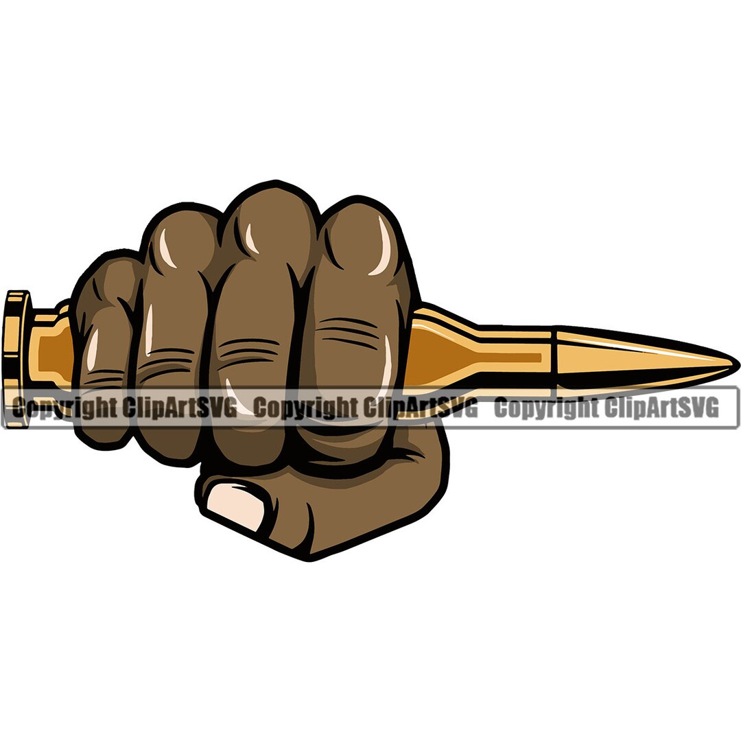 Black Hand Hold Holding Bullet Ammo Ammunition Gun Bullet Military ...