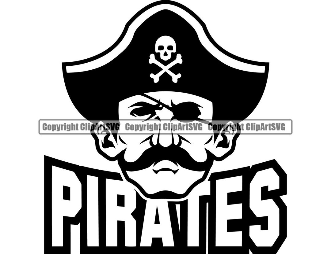 Pirate Mascot School Team Sport Esport Game Emblem Sign Club Badge Icon ...