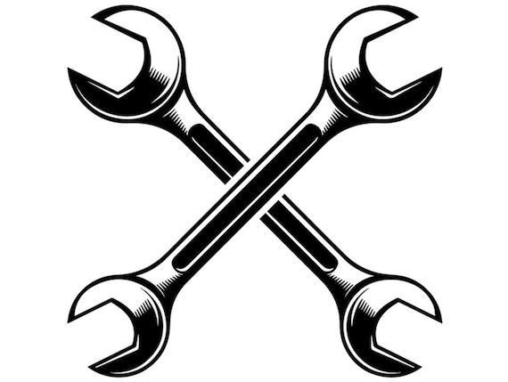 Mécanicien Logo 71 clé outil moteur Auto voiture partie Biker | Etsy
