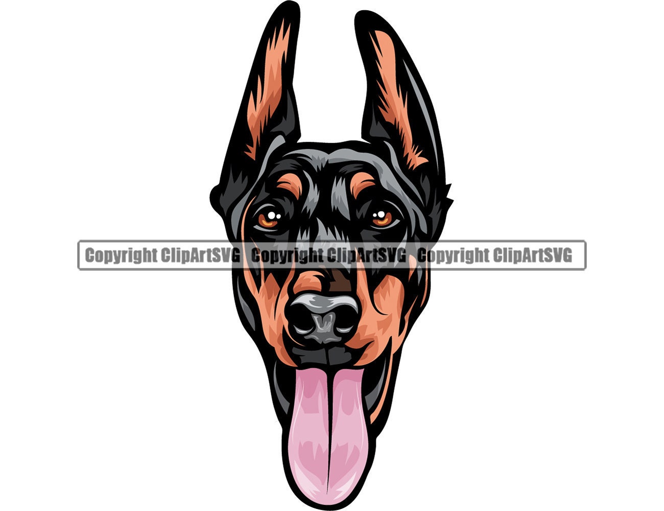 Evil Doberman Pinscher