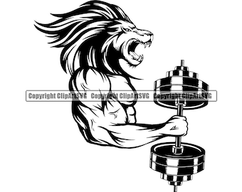 Lion Flex Muscle - Etsy