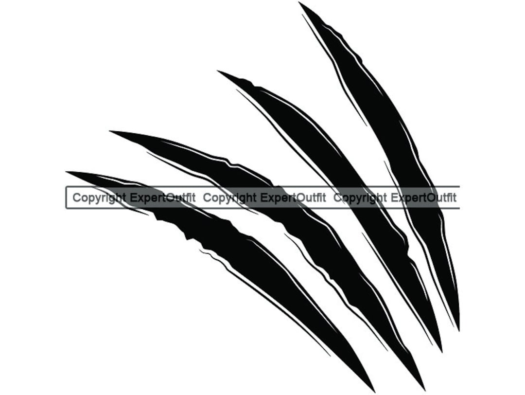 Animal Scratch Wound Injury Claw Scratch Rage Anger Horror Torn Talon ...