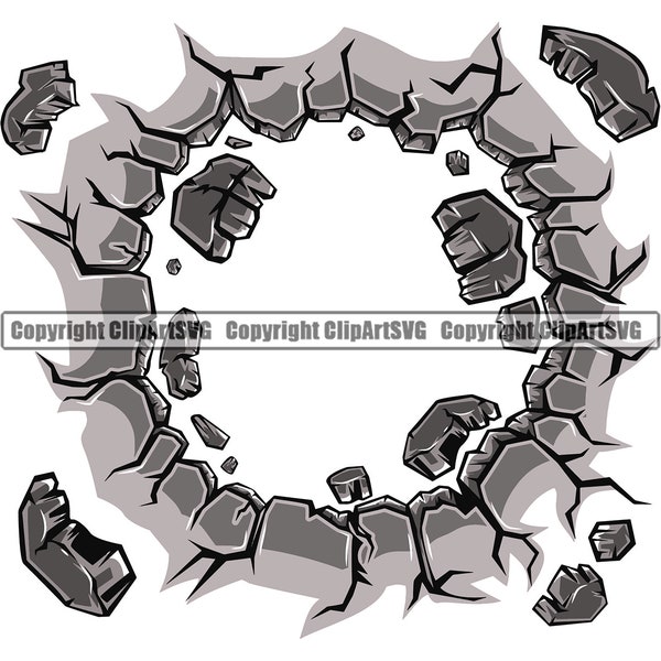 Concrete Block Backgrounds Svg - Etsy