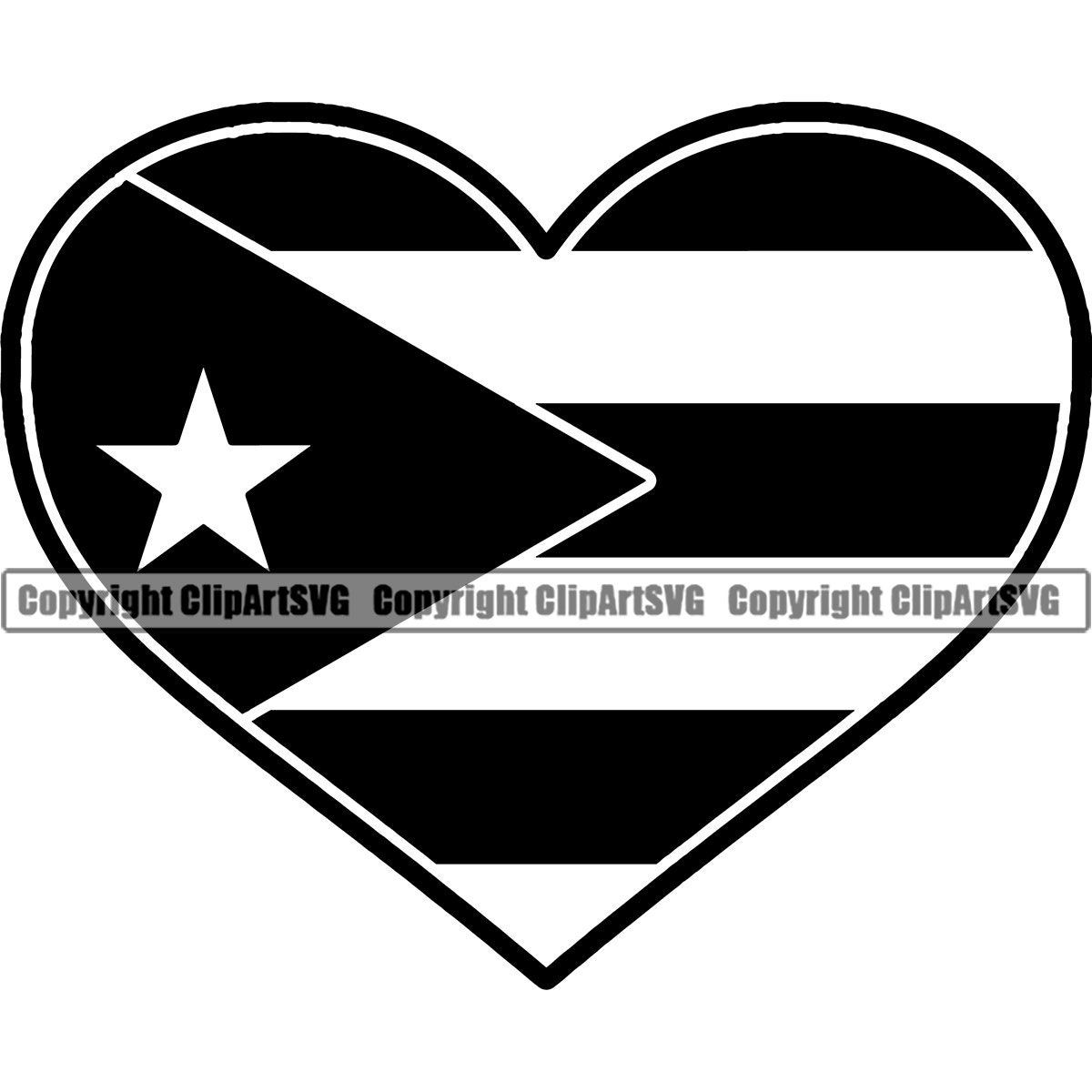 Cuba Cuban Caribbean Island Heart Shaped Flag Country World - Etsy