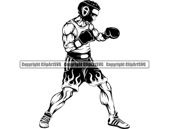 Boxer Fighter Clipart