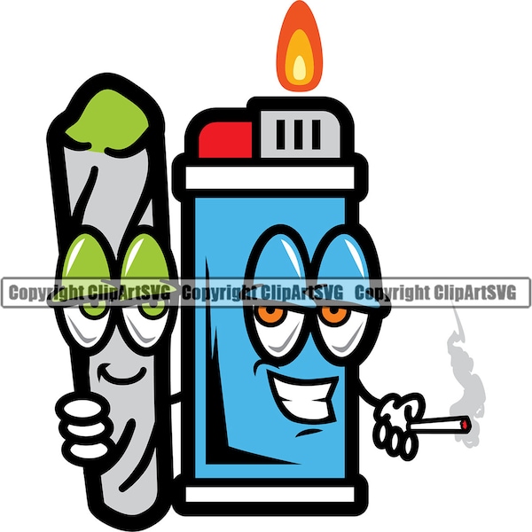 Cartoon Characters Smoking Weed - Etsy