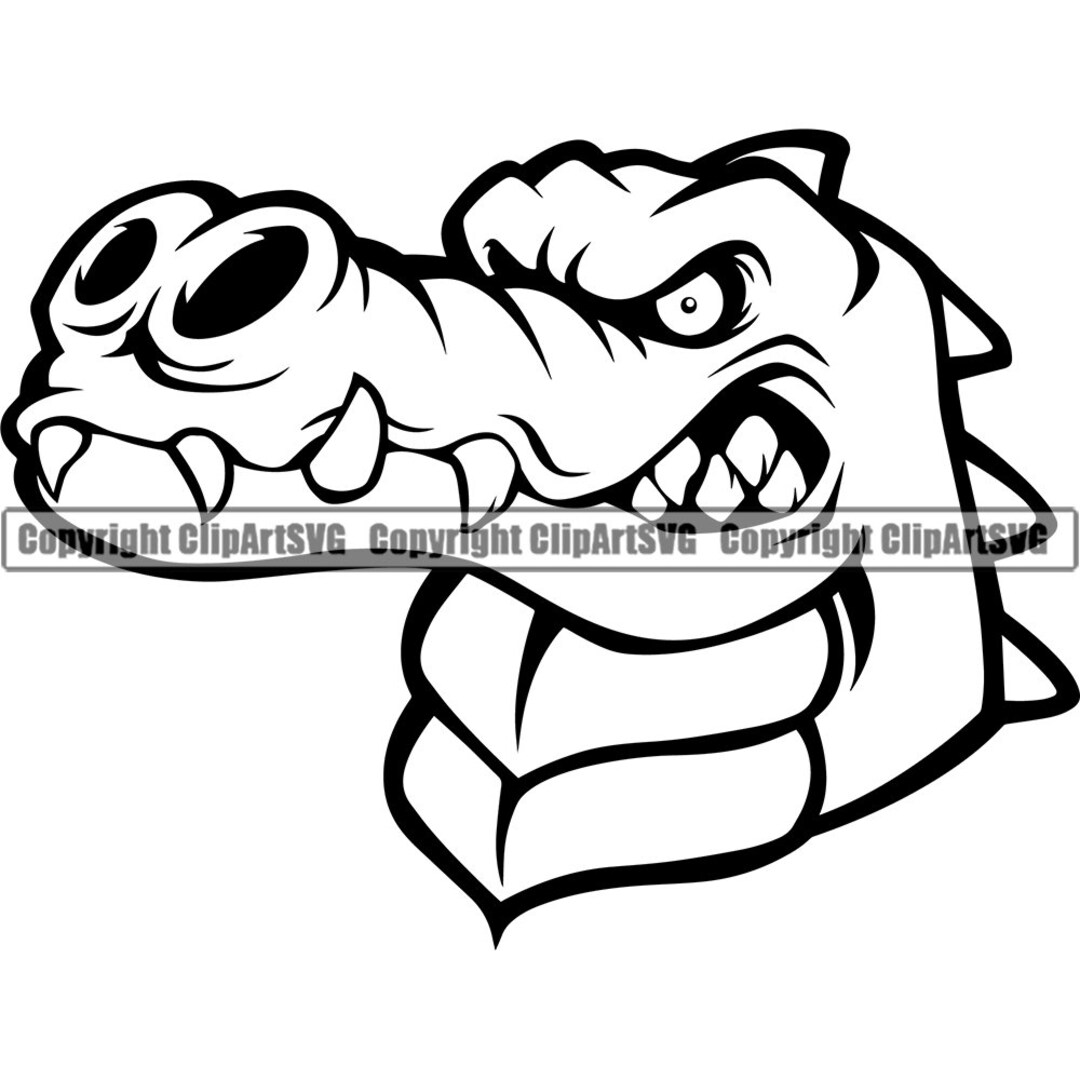 Alligator Crocodile Gator Zoo Wildlife Animal Animal School Mascot ...