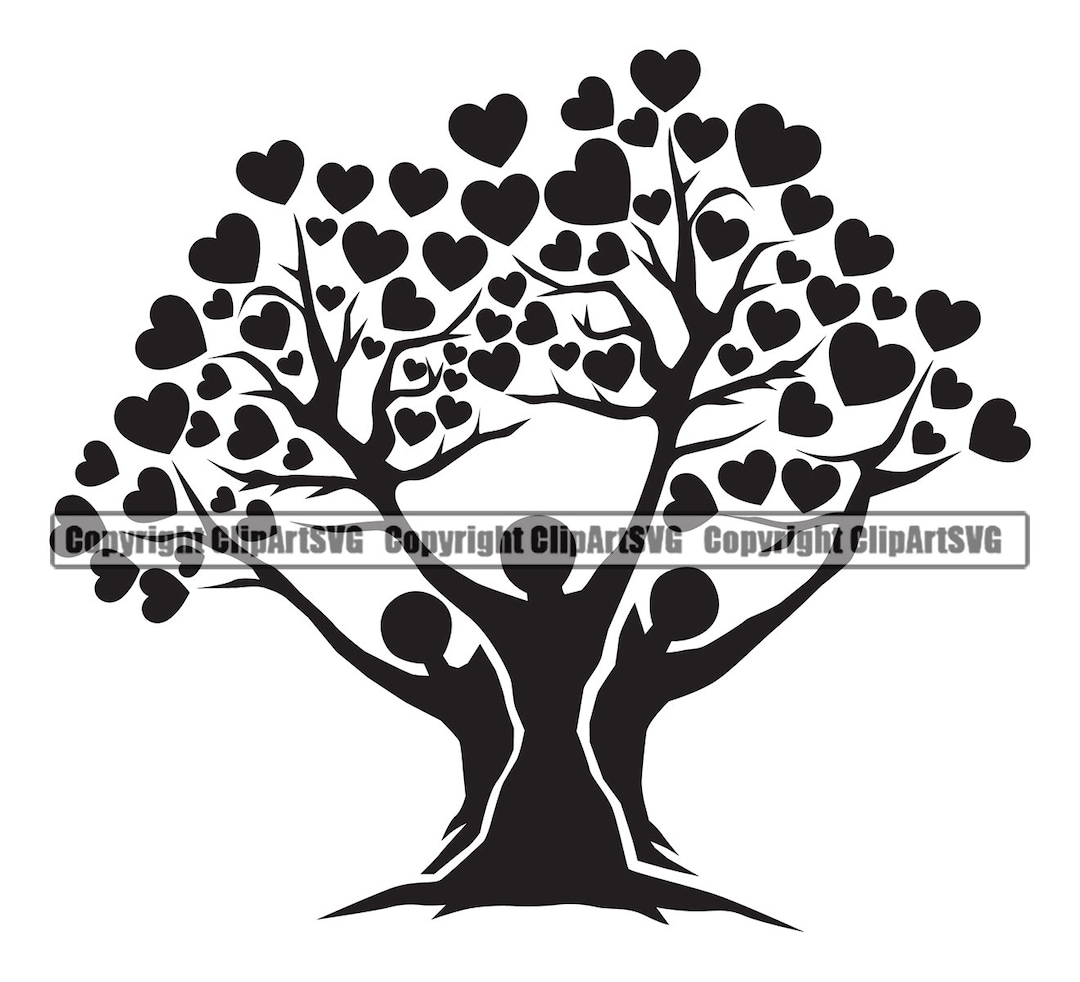 Family Tree Roots Heart Leaves Leaf Life Love Grow Growing Growth ...