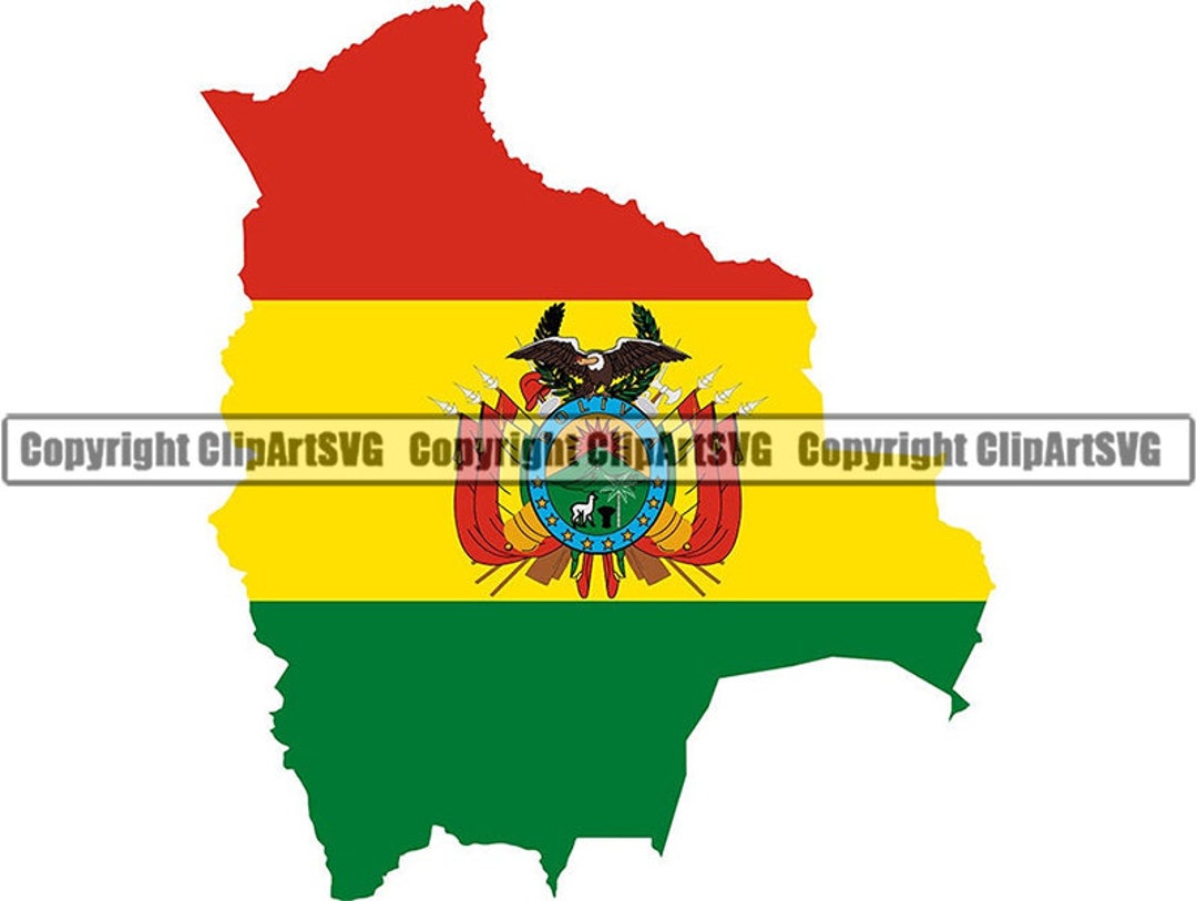 Bolivia Bolivian South America Country World National Nation Flag ...