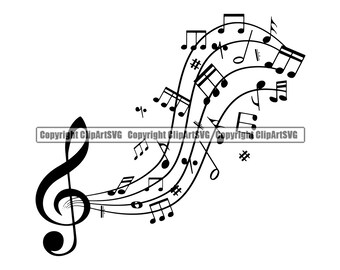 Music Note Svg Piano Svg Treble Clef Svg Piano Keys Svg - Etsy