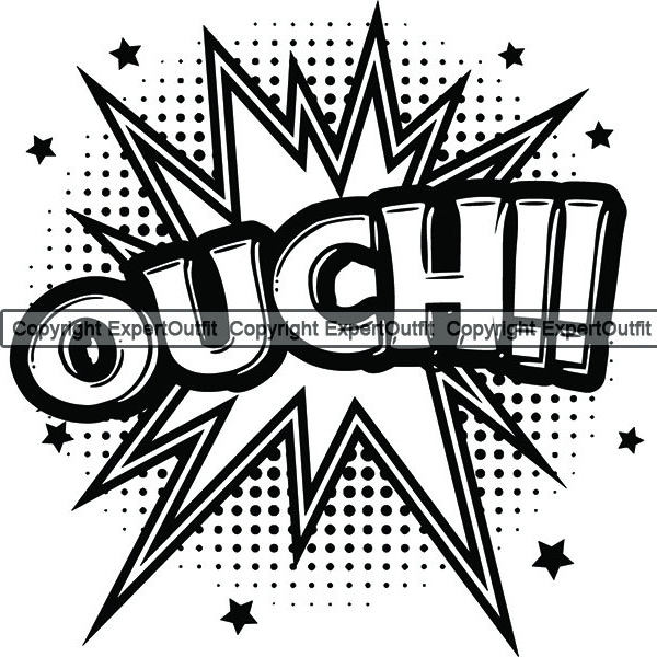 Ouch Svg - Etsy
