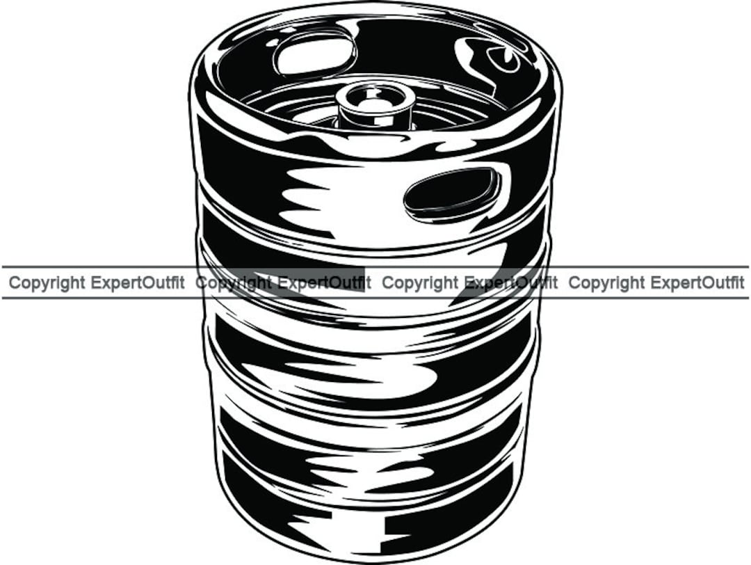 Beer Keg #2 Beer Alcohol Brewery Metal Barrel Drink Container Lager Bar ...