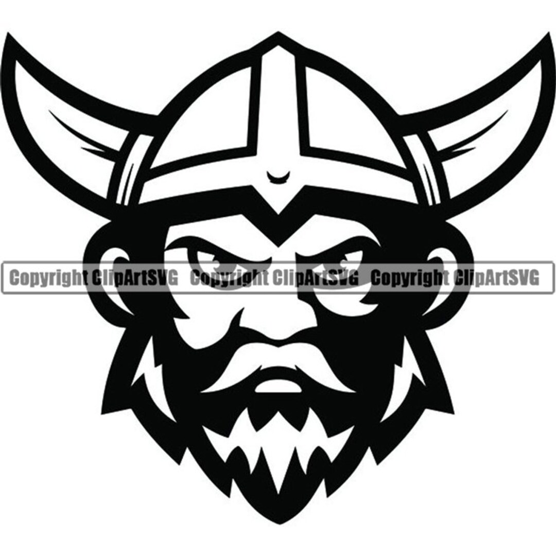Viking #2b Norway Barbarian Warrior Cartoon College High School Team ...