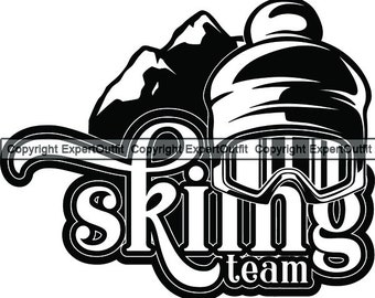 Ski Logo Svg - Etsy