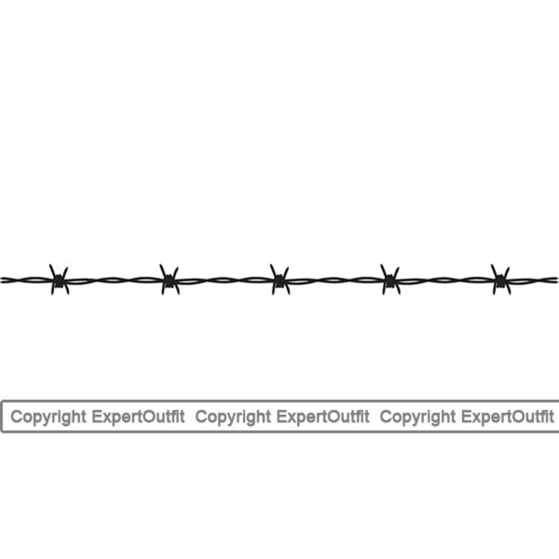 Barbed Wire Razor Fence Fencing Barb Bob Love Romance Romantic | Etsy