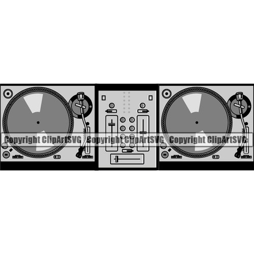 Vinyl Record Turntable Svg. Record Player Svg. Retro Music - Etsy