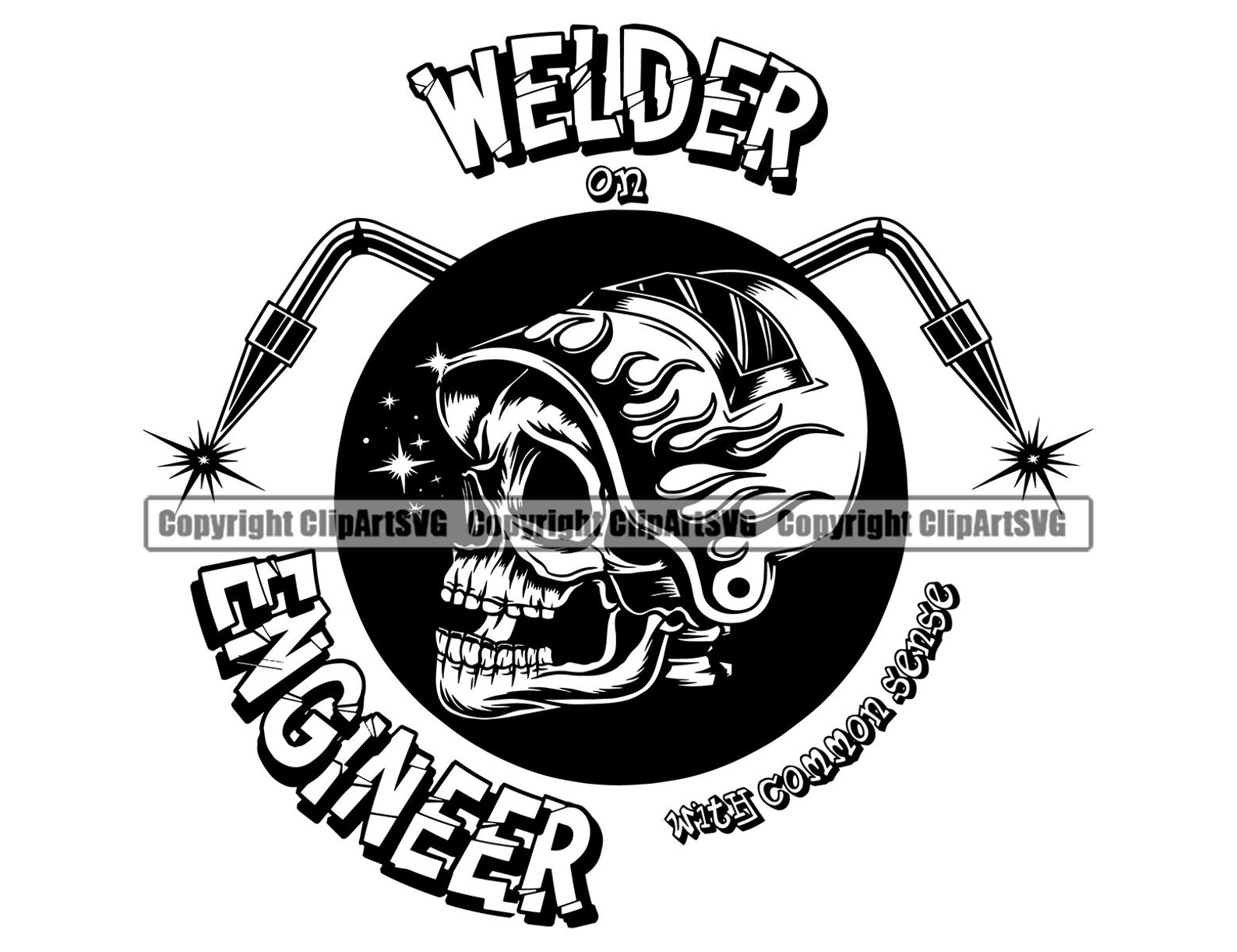 Welder Welding Skull Steel Metal Torch Fire Flames Safety Mask | Etsy