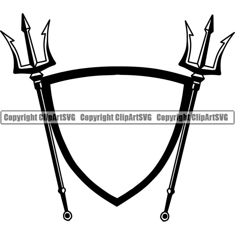 Scuba Diving Logo Dive Diver Pitchfork Trident Sailing Sailor - Etsy