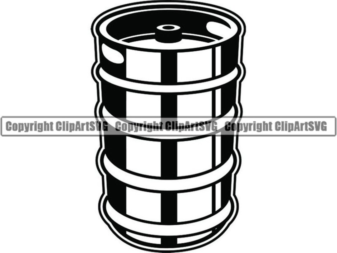 Beer Keg #1 Beer Alcohol Brewery Metal Barrel Drink Container Lager Bar ...