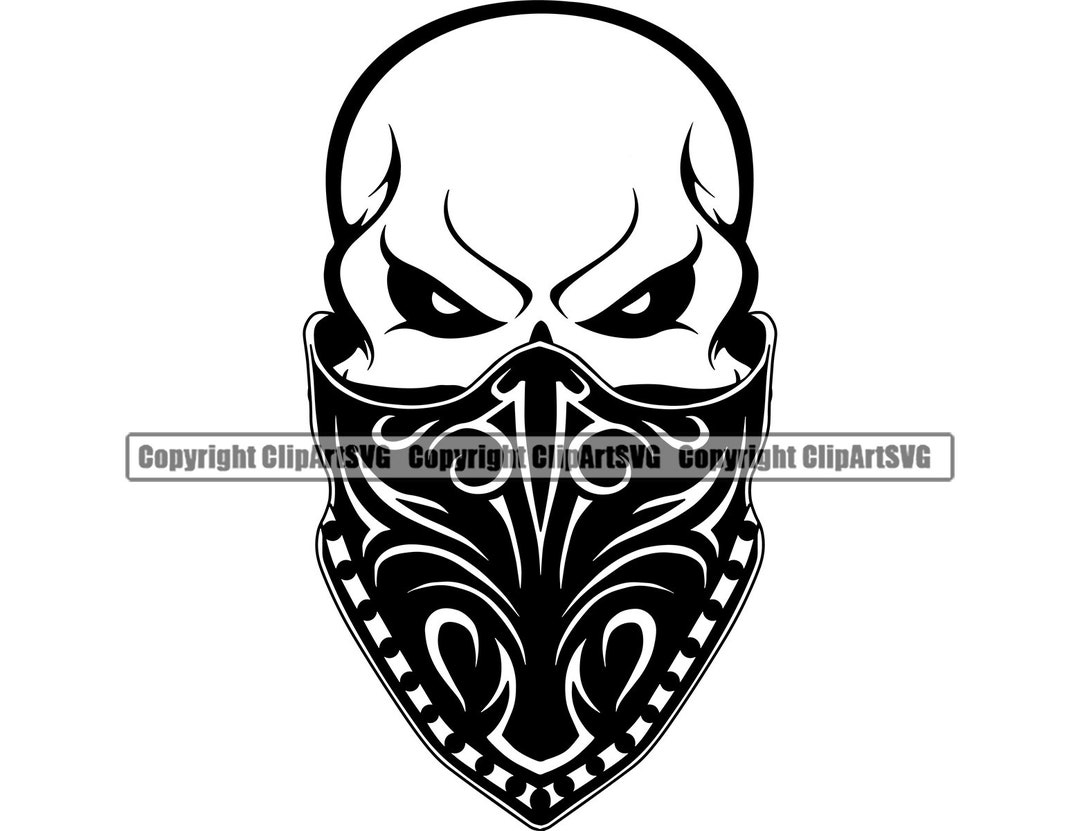 Cowboy Outlaw Skull Bandanna Scarf Hat Country Western Rodeo Ranch Old ...