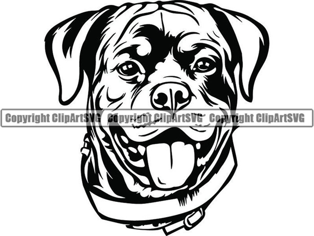 Rottweiler #13 Dog Breed Animal Pet Guard Security Canine Pedigree ...