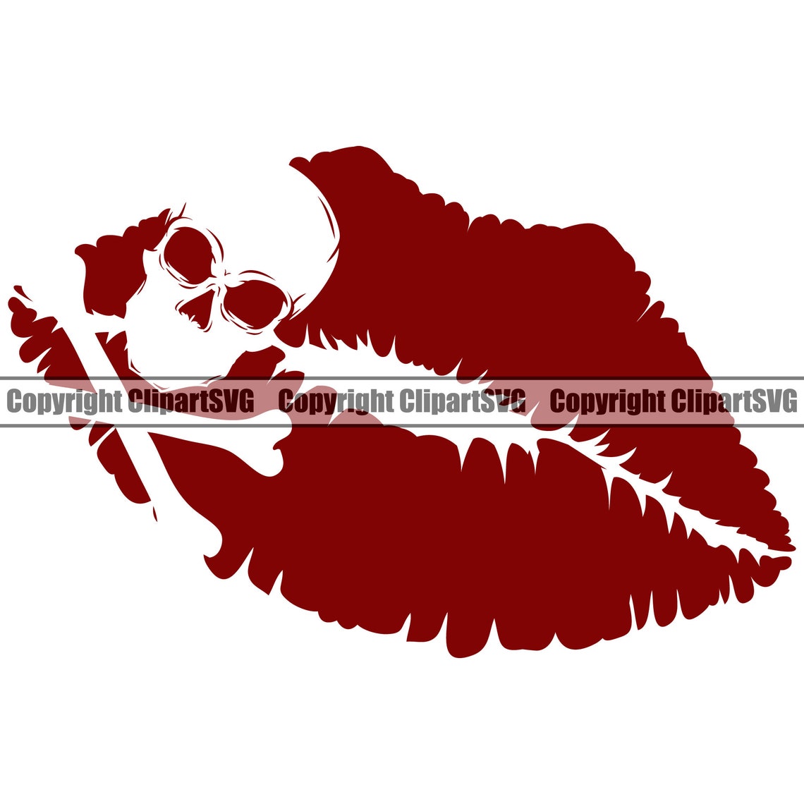 Skull Lips Skeleton Face Head Mouth Grillz Thug Gangster - Etsy