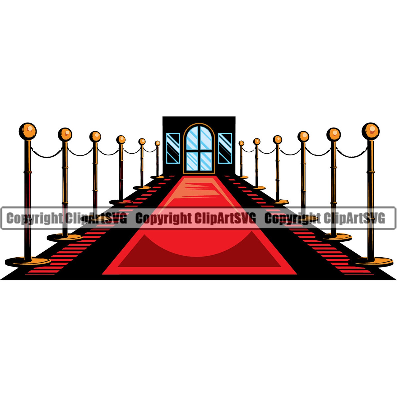 Theater Entrance Famous Celebrity Actor Music Star Red Carpet - Etsy