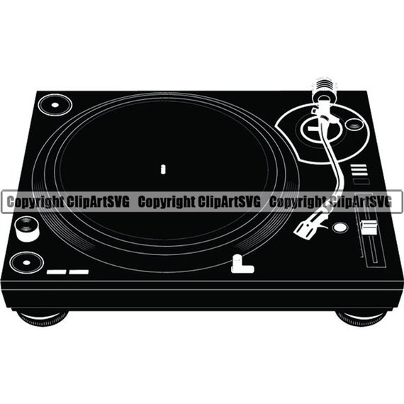 Turntable 8 Record Player Mixer DJ Disc Jockey Deejay | Etsy