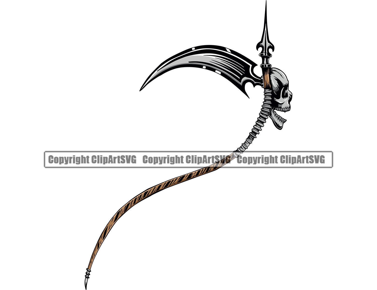 Scythe Weapon Drawings