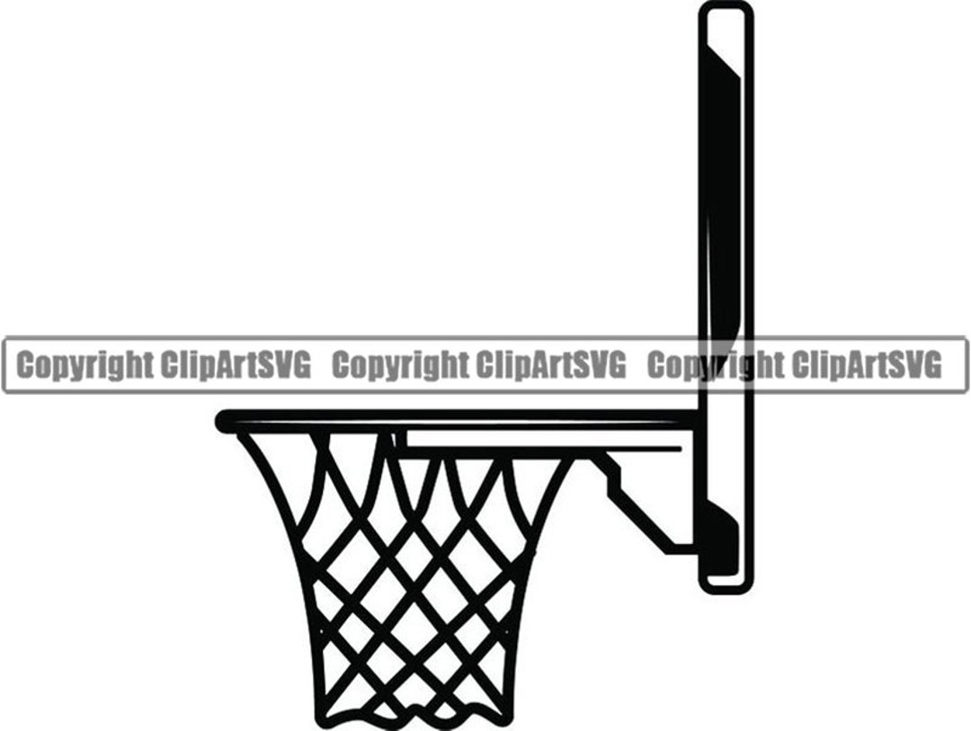 Basketball Hoop #19 Backboard Goal Rim Basket Ball Net Sports Game Icon ...