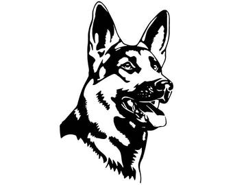 Police k 9 svg | Etsy