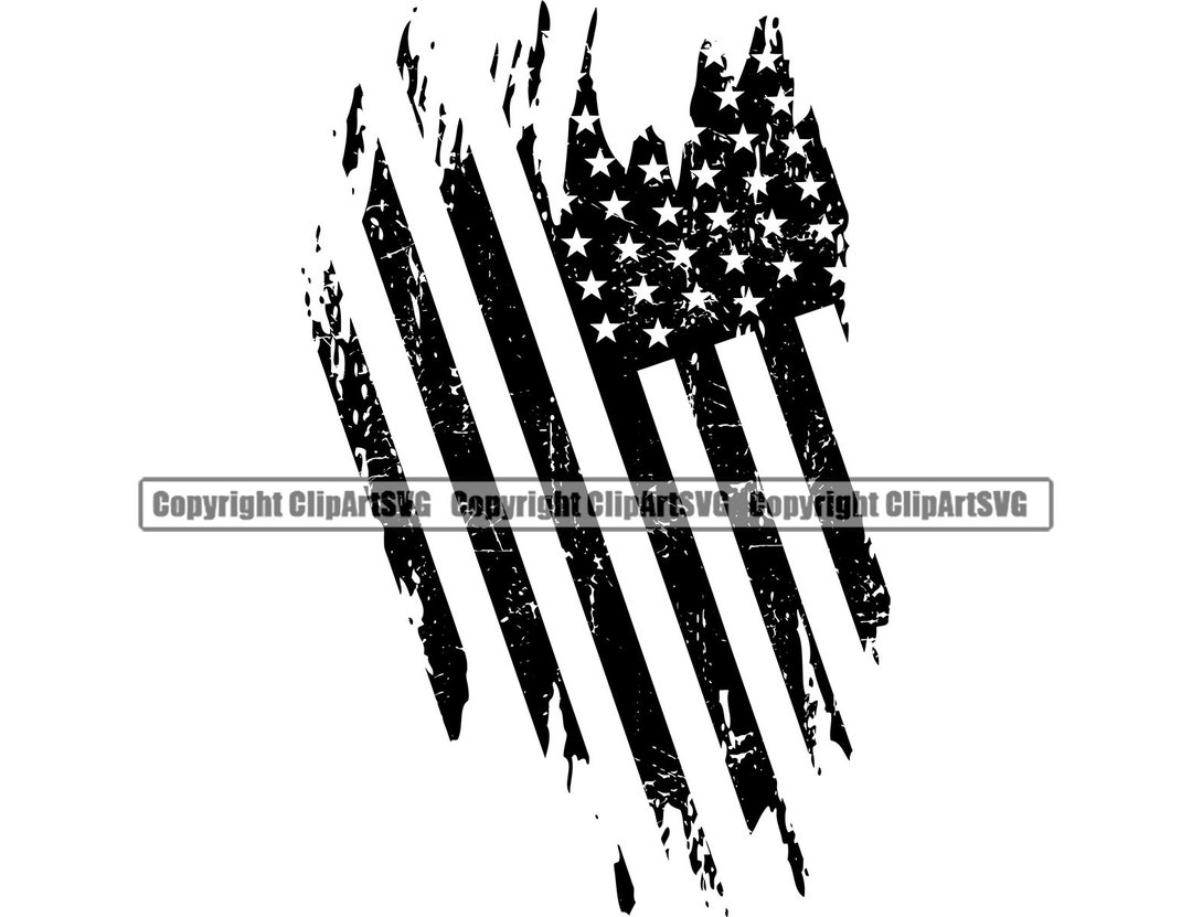 United States Distressed Torn Ripped Flag America American USA Us Pride ...