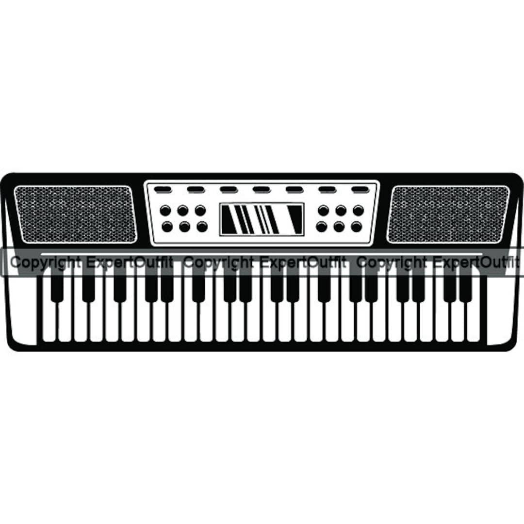 Electric Keyboard Clipart Piano Keys Png Cliparts.co