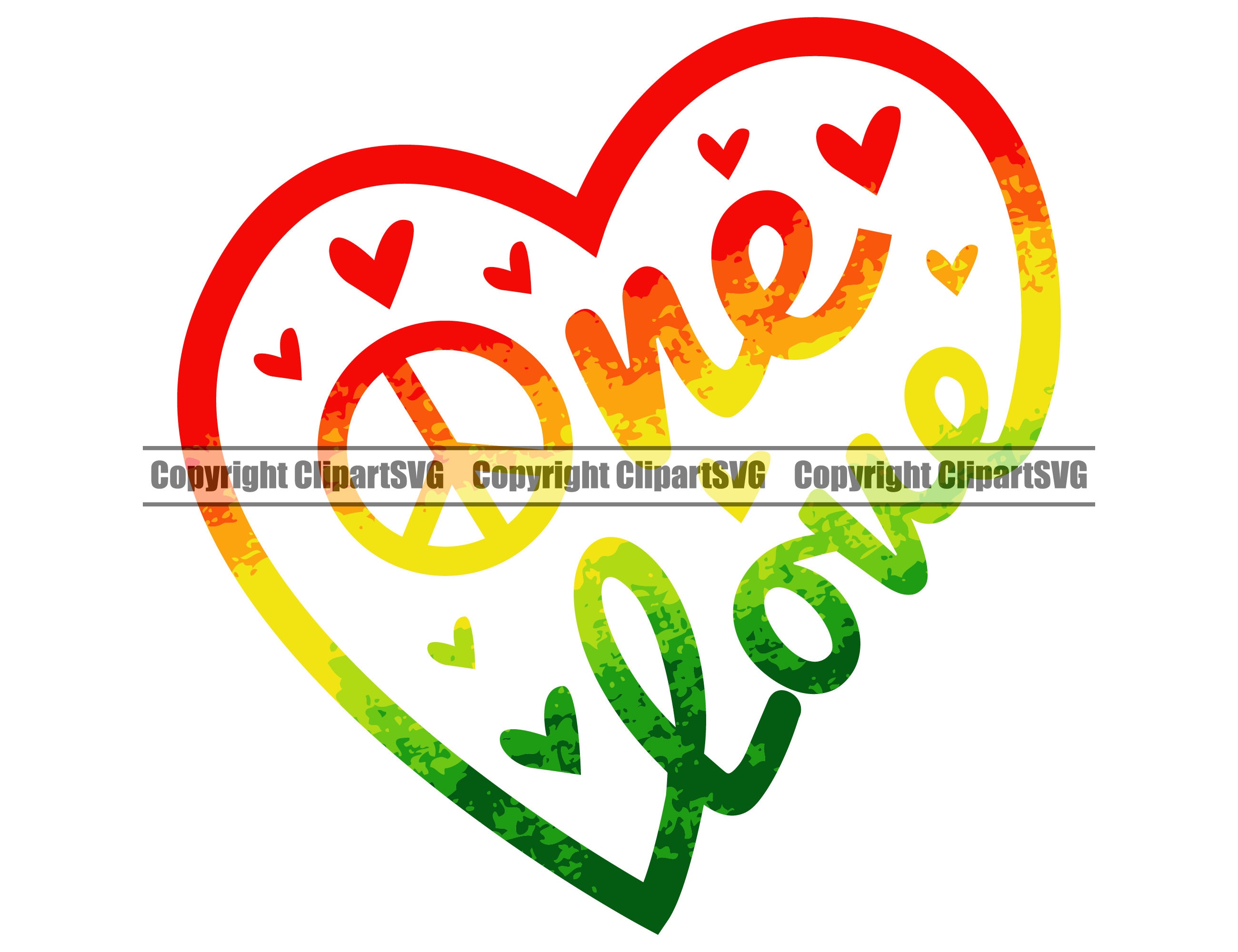 Rasta Reggae Music One Love Heart Marijuana Leaf Bud Pot Weed - Etsy