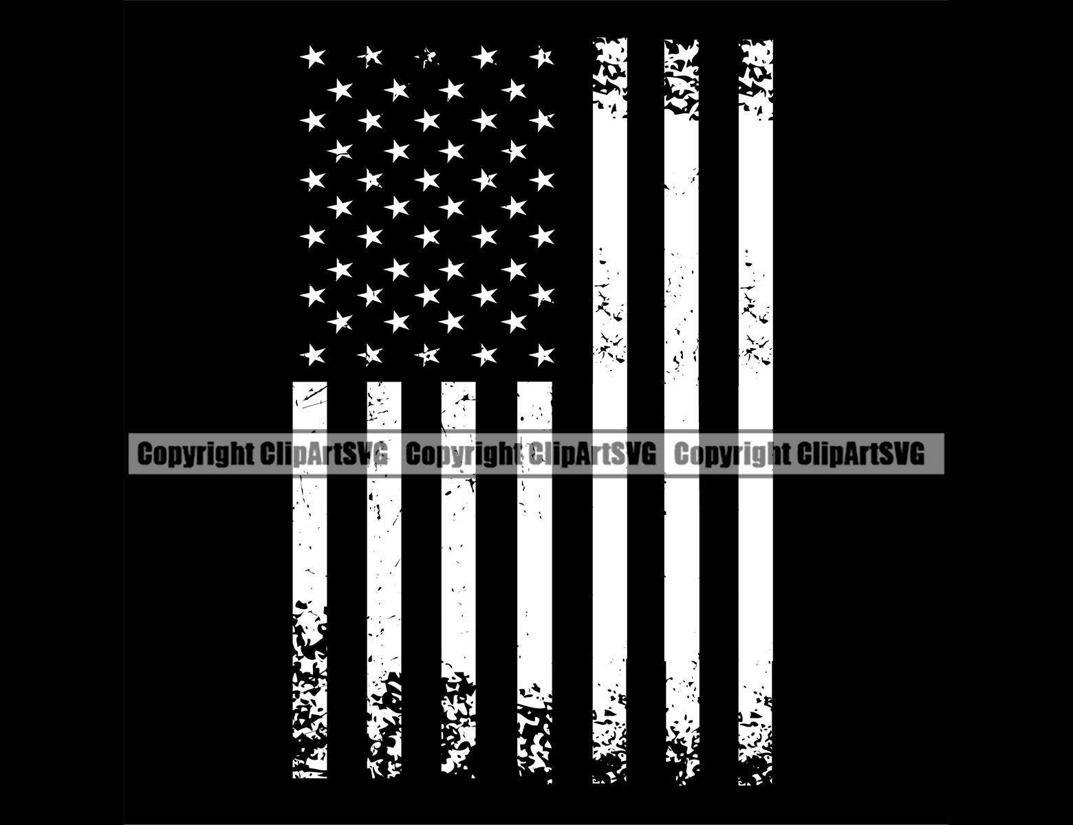 United States Distressed Torn Ripped Flag America American USA Us Pride ...