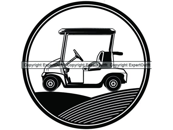 Golf Logo Tournament Club Iron Wood Golfer Golfing Sport | Etsy