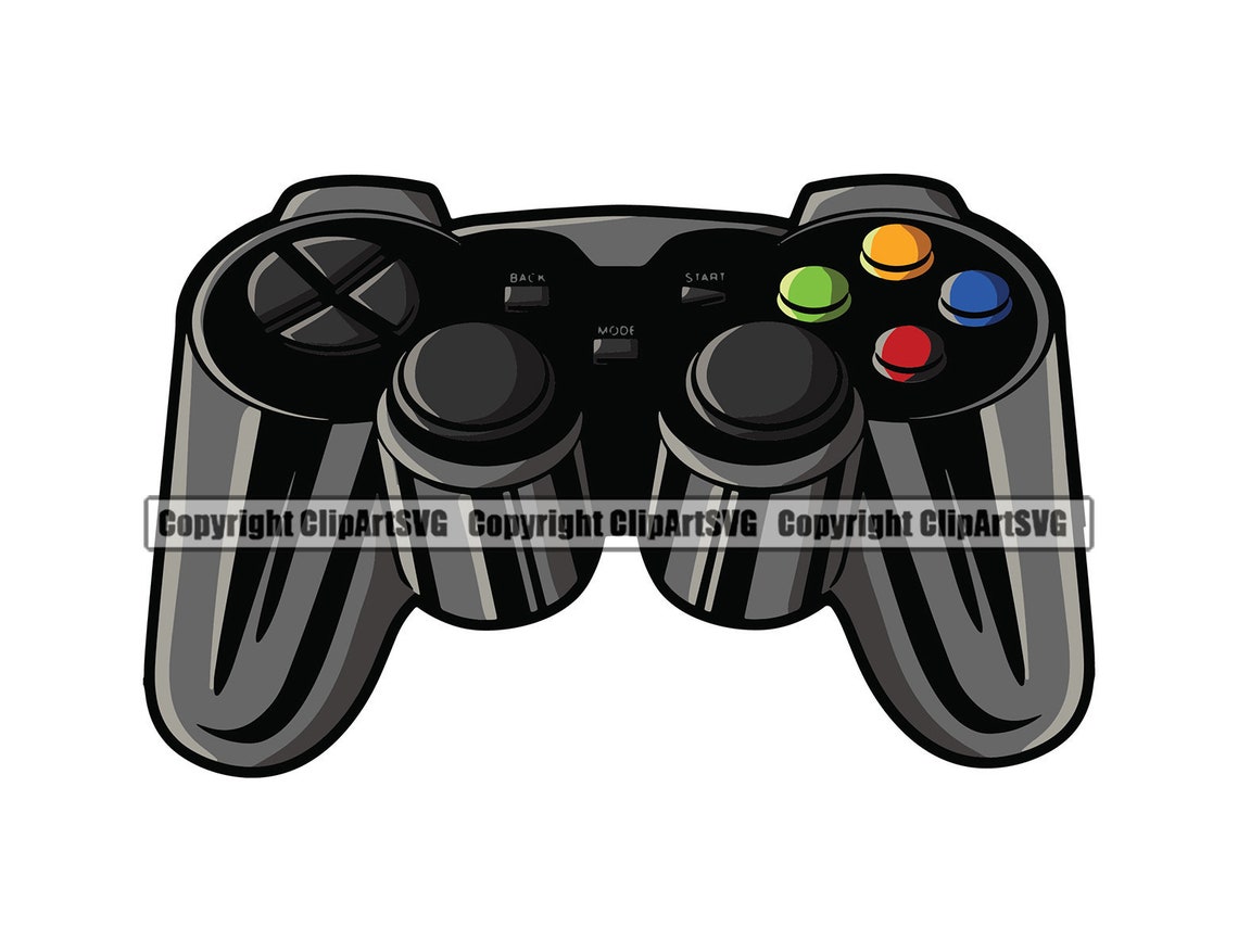 Video Game Controller Play Joystick Console Gamepad Computer - Etsy