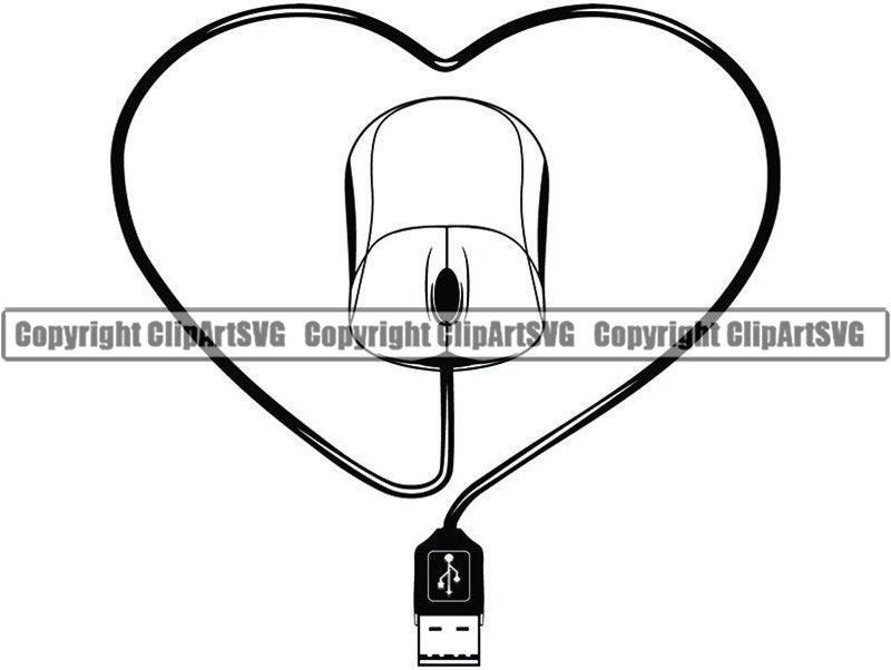 Computer Mouse 1 Input Device Technology Electronic Computer Etsy