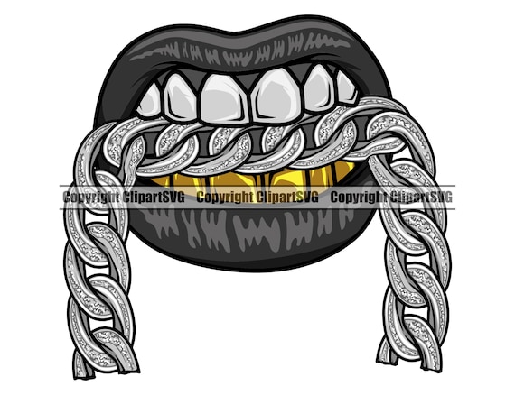 Teeth Bite Cartoon