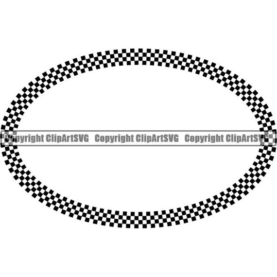 Checkered Flag Clipart Border