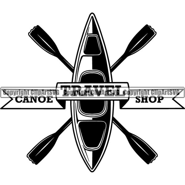 Canoe Svg - Etsy