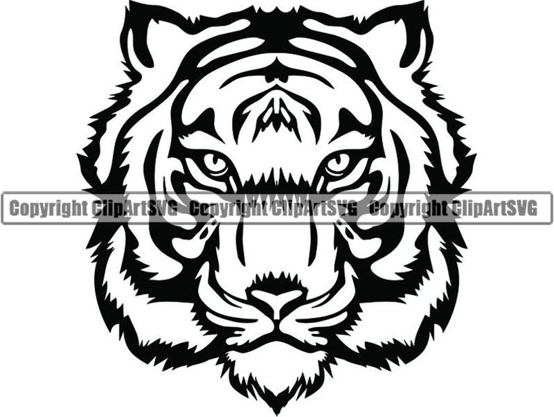 Tiger 33 Bengal Wild Cat Zoo Animal Wildlife School Mascot - Etsy